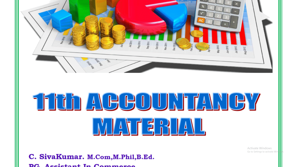 11th Accountancy Study Materials & Guide English Medium 2025 - 2026 ...