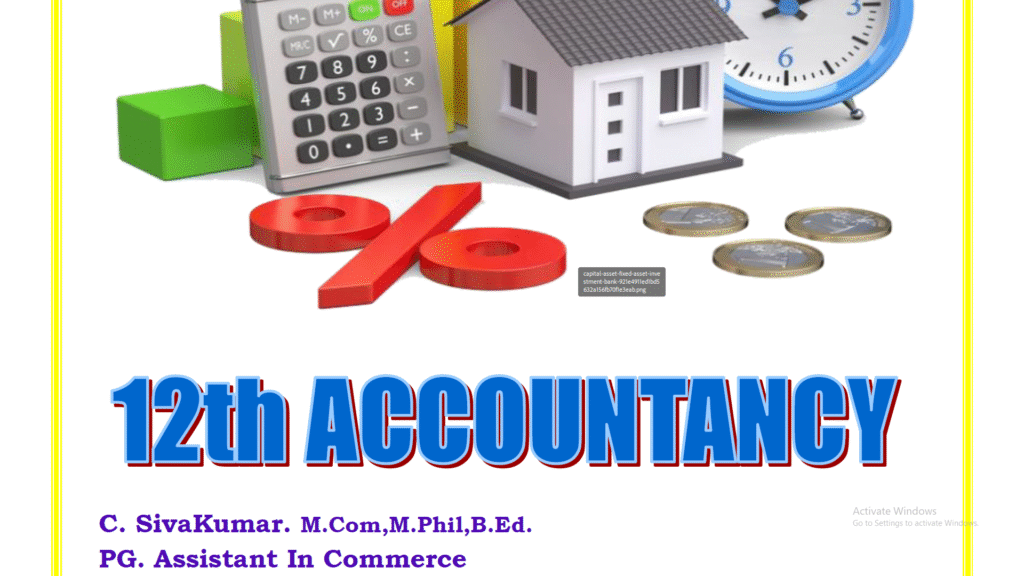 12th Accountancy Study Materials & Guide English Medium 2025 - 2026 : Kalvi Nesan