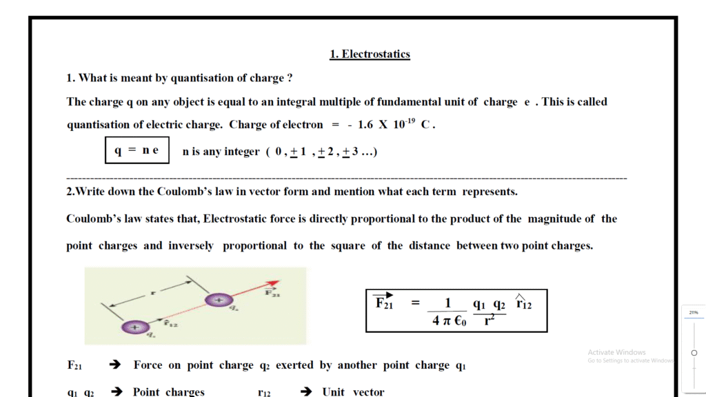 12th Physics New Syllabus Full Study Materials English Medium 2025 - 2026 : Kalvi Nesan